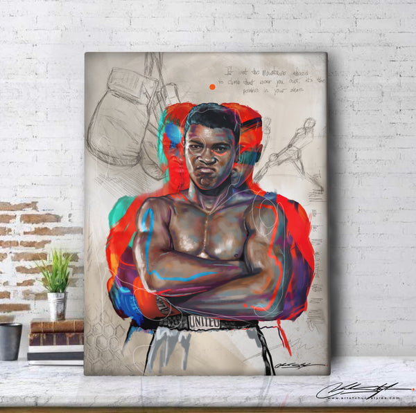 Ali I am the Greatest – Art of Chuck Styles